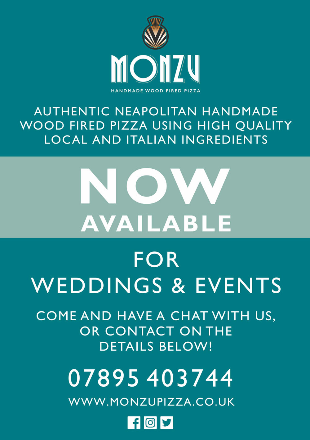 Menus & Locations – Monzu Wood Fired Pizza